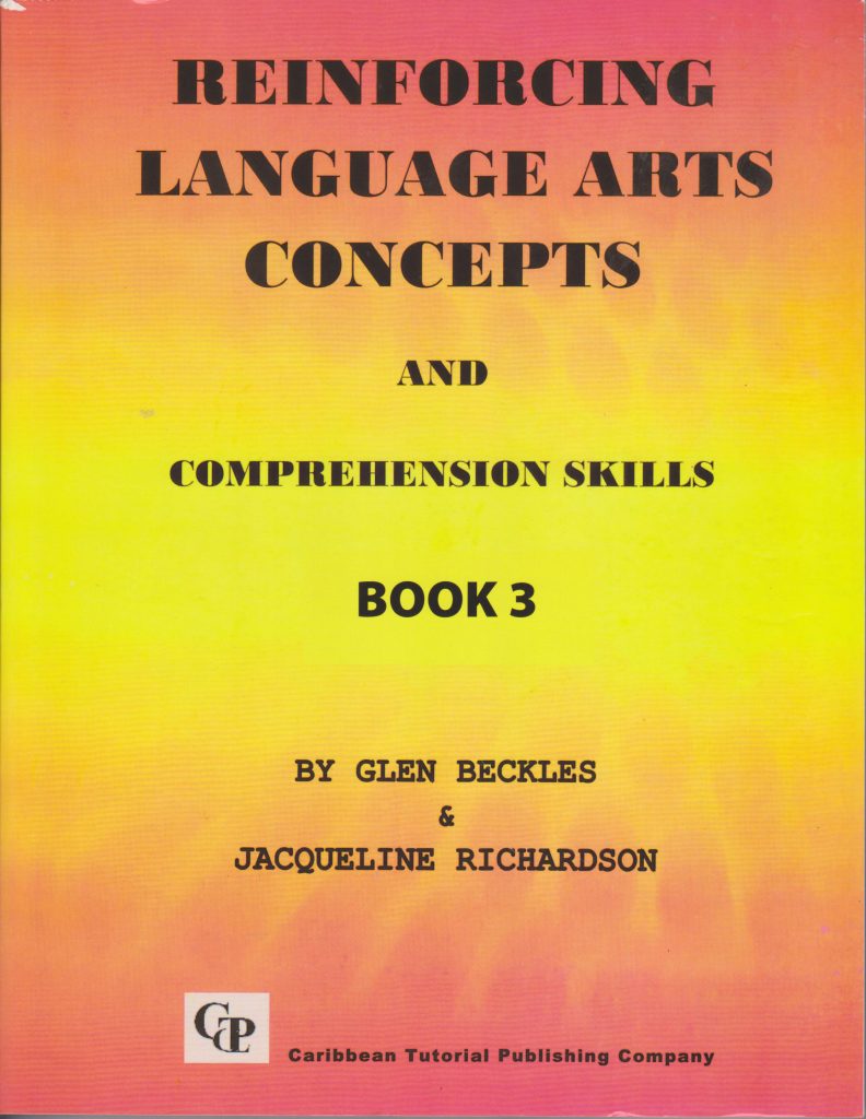 Reinforcing Language Arts Concepts and Comprehension Skills Book 3 ...