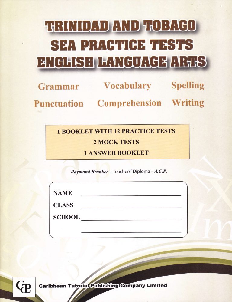 Trinidad & Tobago SEA Practice Test Package - Caribbean Tutorial ...
