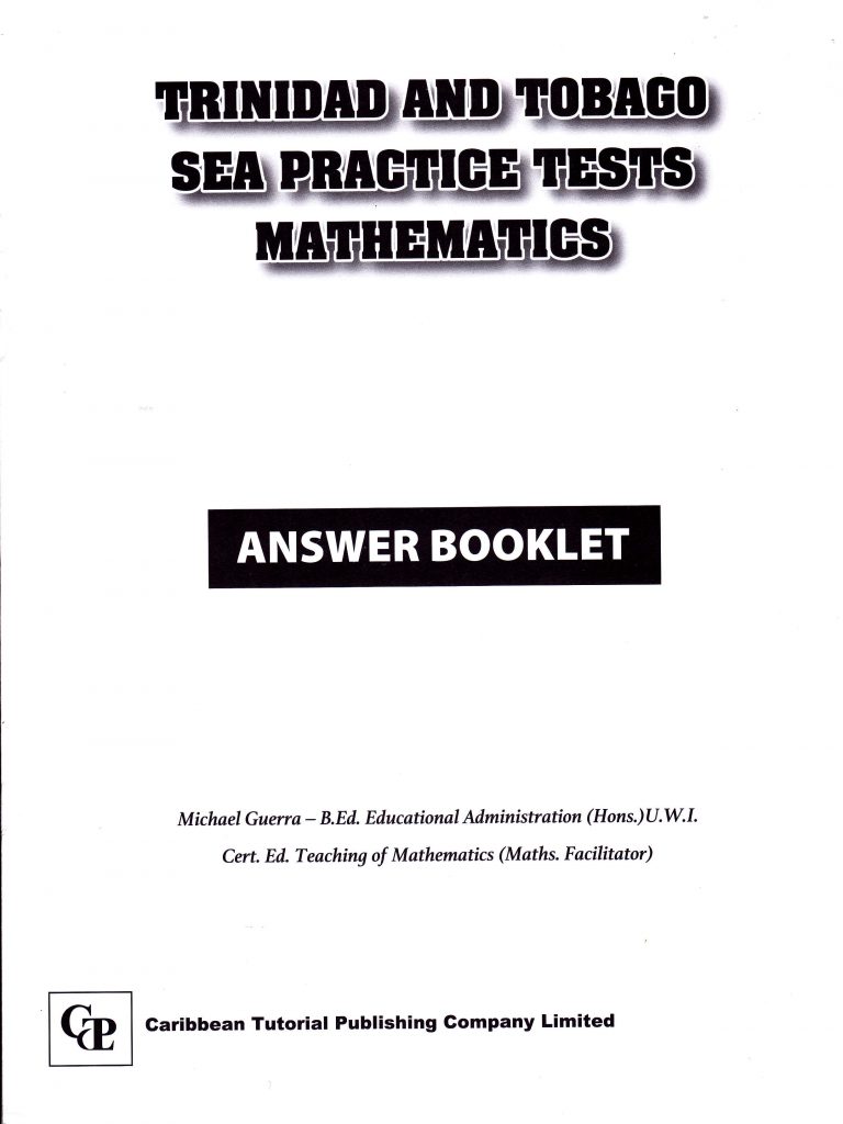 Trinidad & Tobago SEA Practice Test Package - Caribbean Tutorial ...